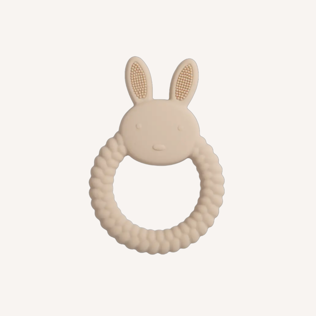 Baby Bunny Teething Ring – Nappy Caddy Co.